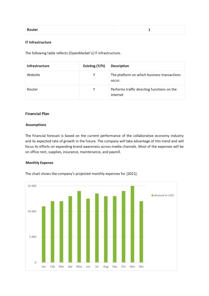 Online Startup Business Plan Template - MbcVirtual
