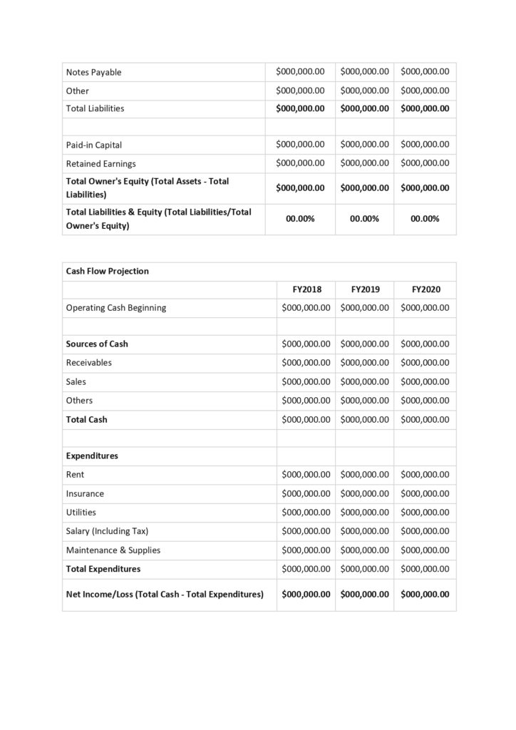 Online Startup Business Plan Template - MbcVirtual