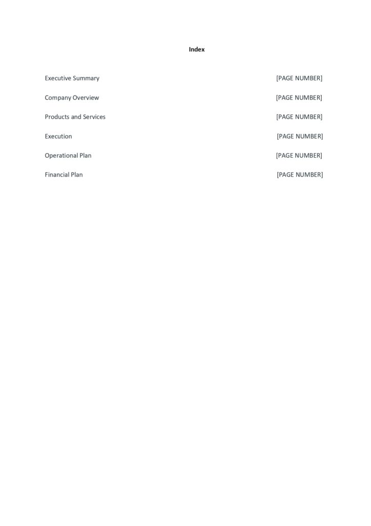 Online Startup Business Plan Template - MbcVirtual