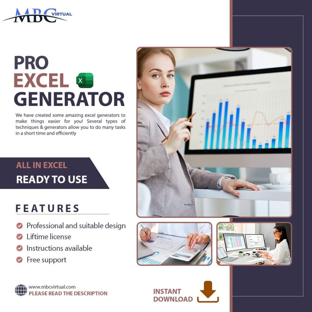 Pro Bulk Number Generator Template - MbcVirtual