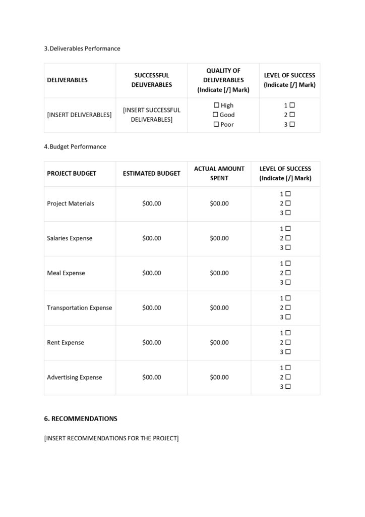 Project Closure Report Template - MbcVirtual