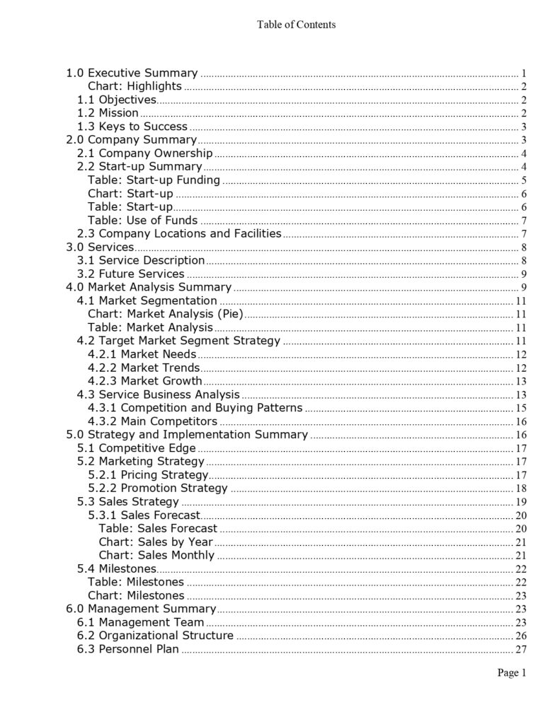 Pro Amusement Park Business Plan Template - MbcVirtual