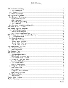 Pro Veterinary Clinic Business Plan Template - MbcVirtual