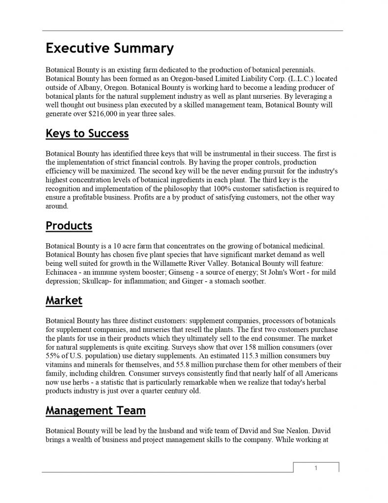 Pro Agriculture Farm Business Plan Template - MbcVirtual
