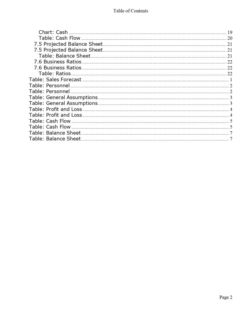 Pro Concierge Service Business Plan Template - MbcVirtual