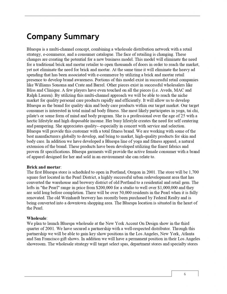 Pro Cosmetics Manufacturing Business Plan Template - MbcVirtual