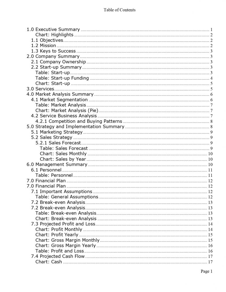 Pro Engineering Business Plan Template - MbcVirtual