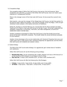 Pro Golf Course Business Plan Template - MbcVirtual