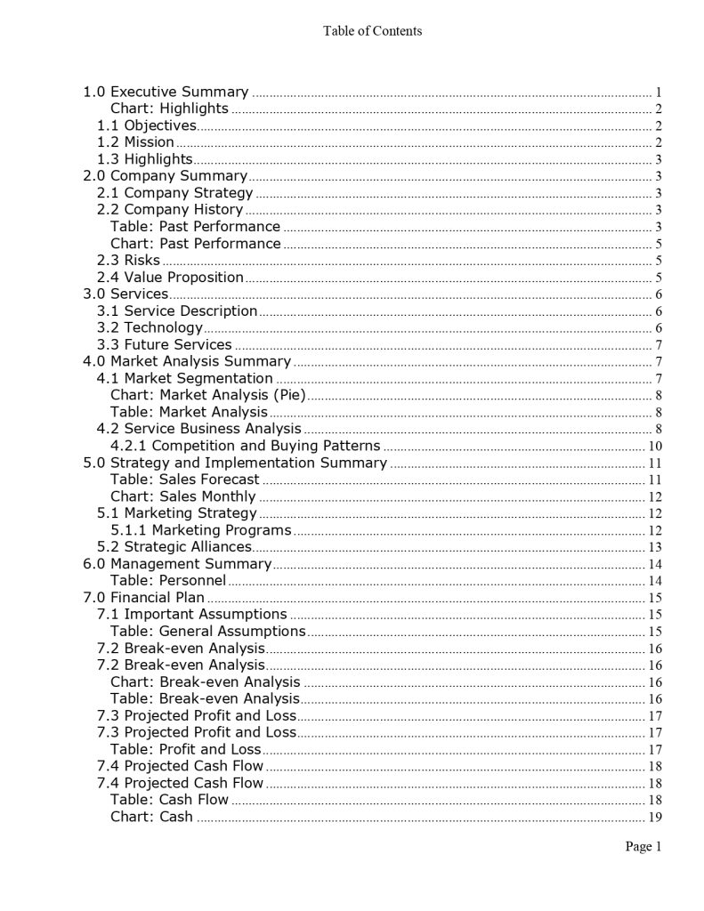 Pro Taxi Business Plan Template - MbcVirtual