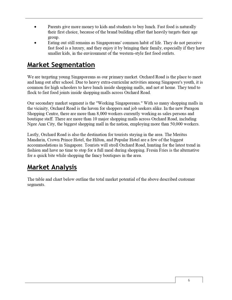 Pro Fast Food Restaurant Business Plan Template - MbcVirtual